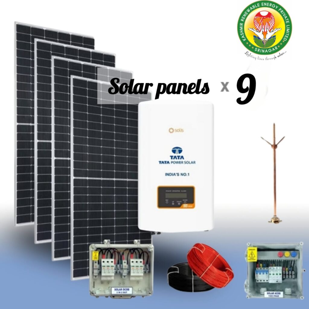 PM Surya Ghar Muft Bijli Yojana - 3Kw -Subsidy-94800 - Kashmir ...